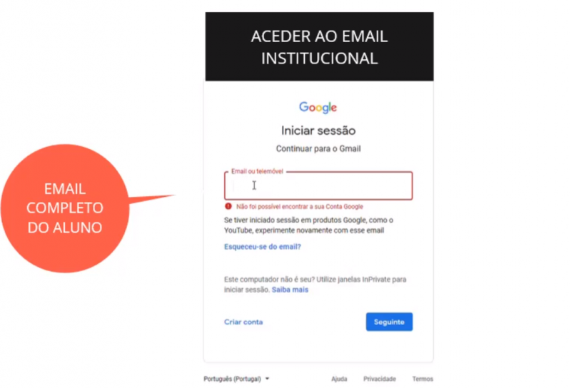 Como entrar no email institucional – Agrupamento de Escolas de Santa ...